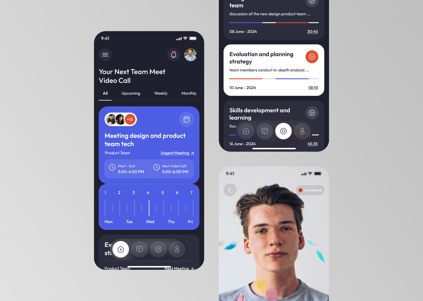 Hola - Video Call App by Iman Abdul for Pickolab Studio on Dribbble Hola - Video Call App by Iman Abdul for Pickolab Studio on Dribbble